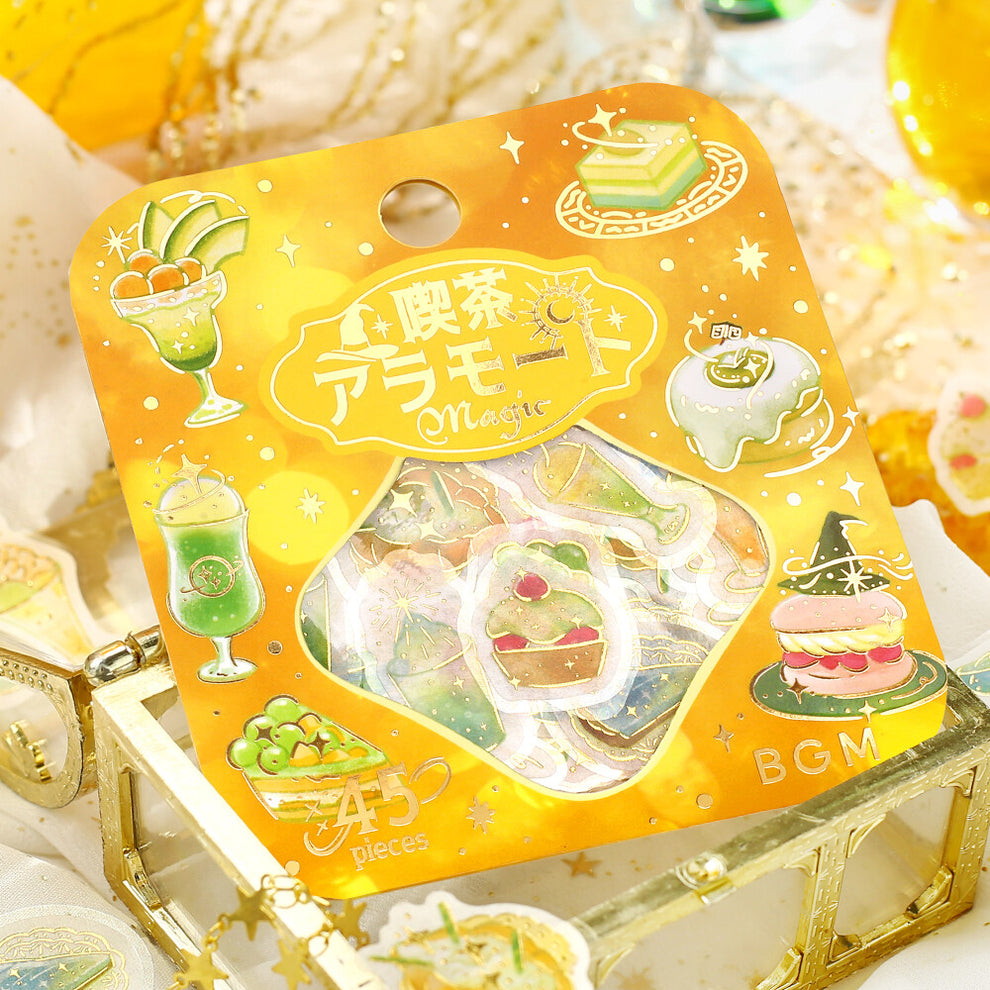 BGM - Flake Stickers - Cafe a la Mode - Magic - Light – Ink & Starstuff