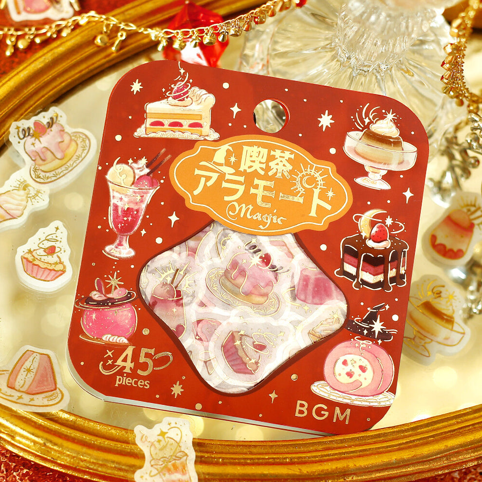 BGM - Flake Stickers - Cafe a la Mode - Magic - Flame – Ink & Starstuff