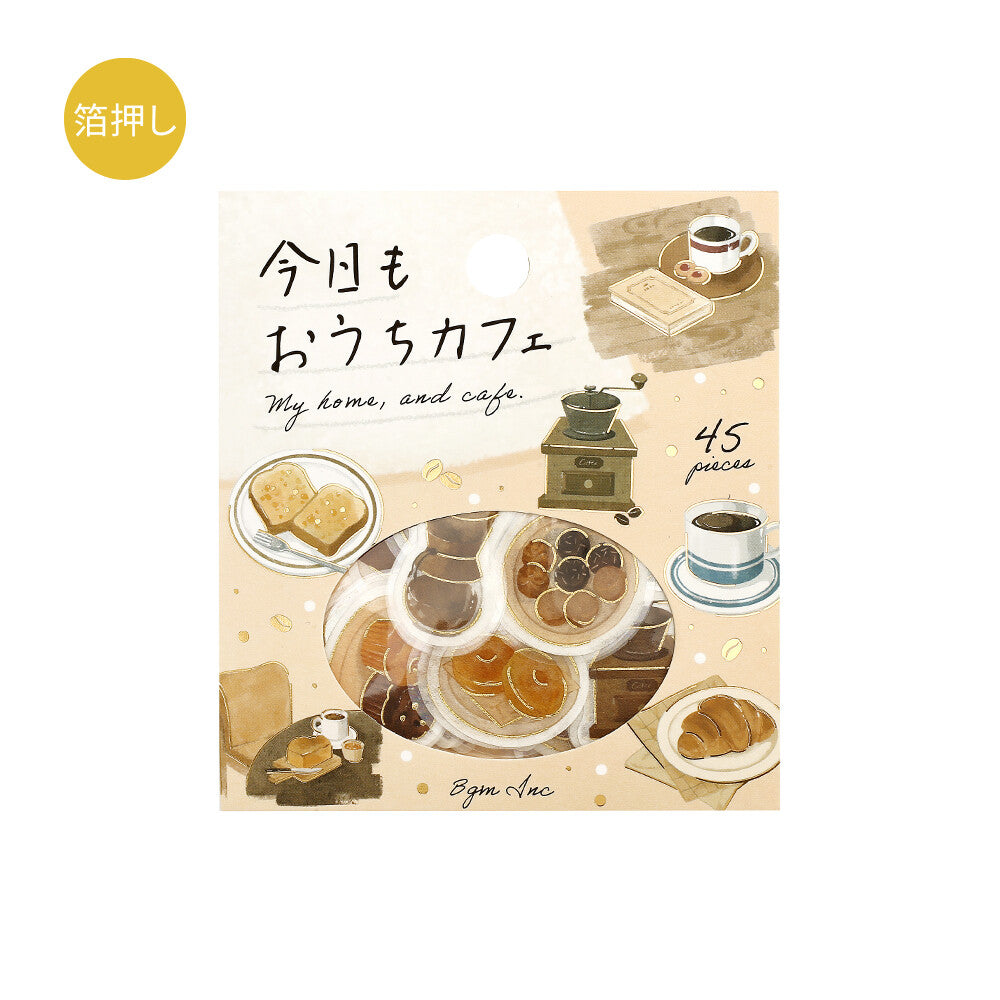 BGM - Flake Stickers - Today's Cafe - Home Cafe – Ink & Starstuff