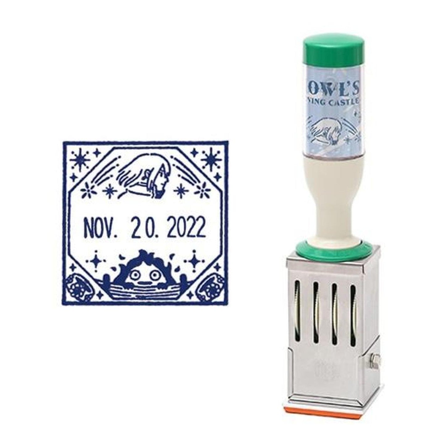 Movic x Studio Ghibli - Date Stamp - Howl's Moving Castle – Ink & Starstuff