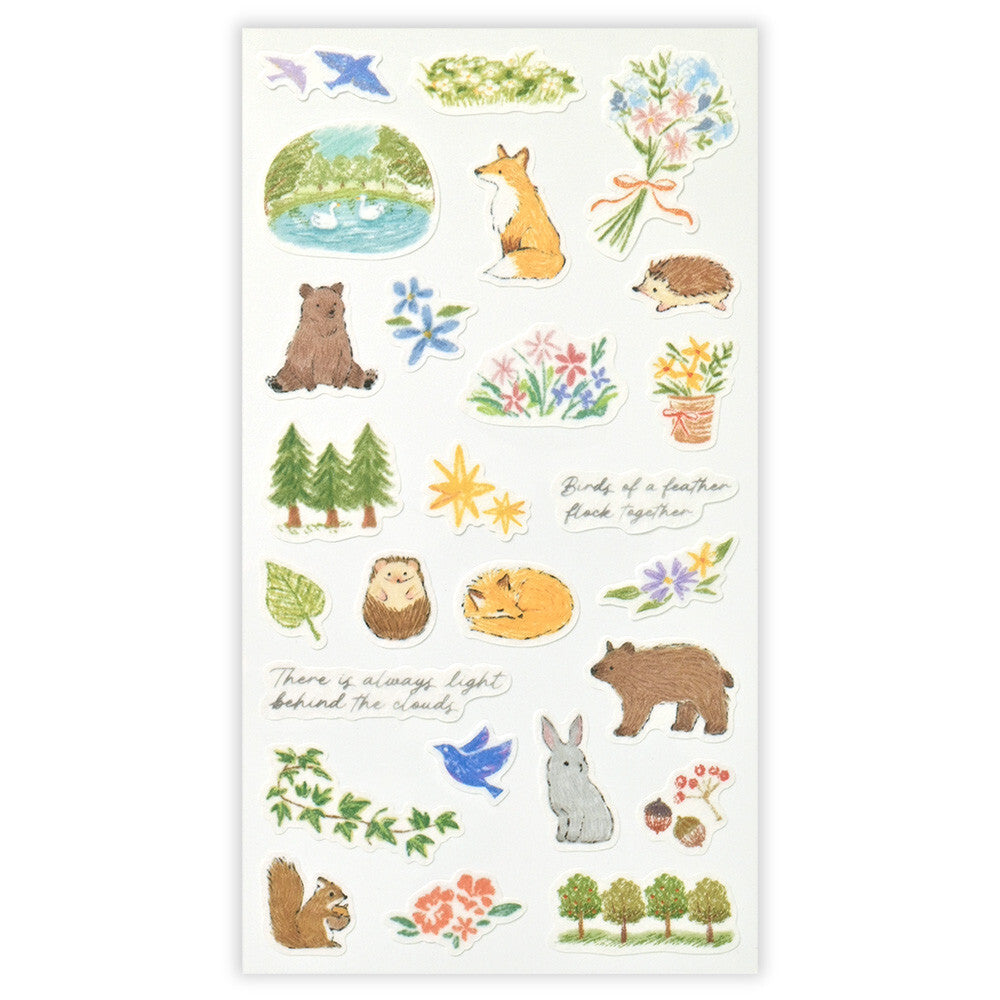 NB Co. Ltd. - Deco Time Layering Stickers - Forest Animals – Ink ...